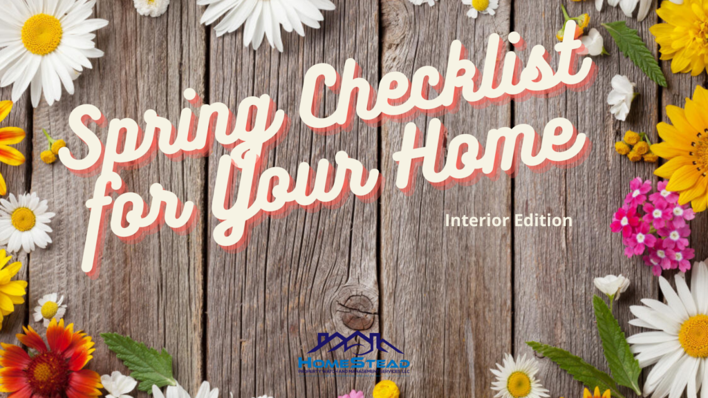 Spring Checklist for Your Home-Interior Edition - HomeStead